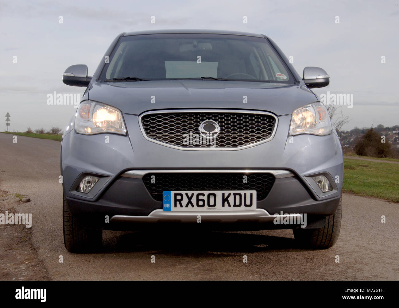 2011 SsangYong Korando 4x4 car Stock Photo - Alamy