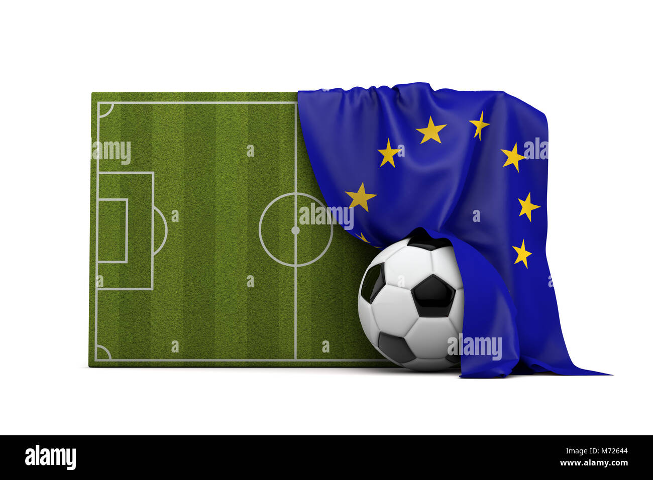 Union flag draped over Cut Out Stock Images & Pictures - Alamy