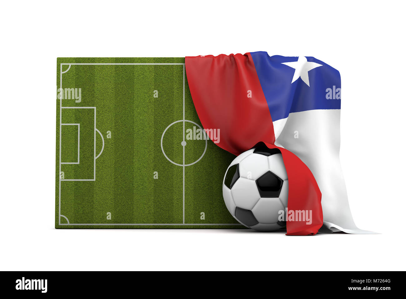 Chile soccer pitch match stadium hi-res stock photography and images ...