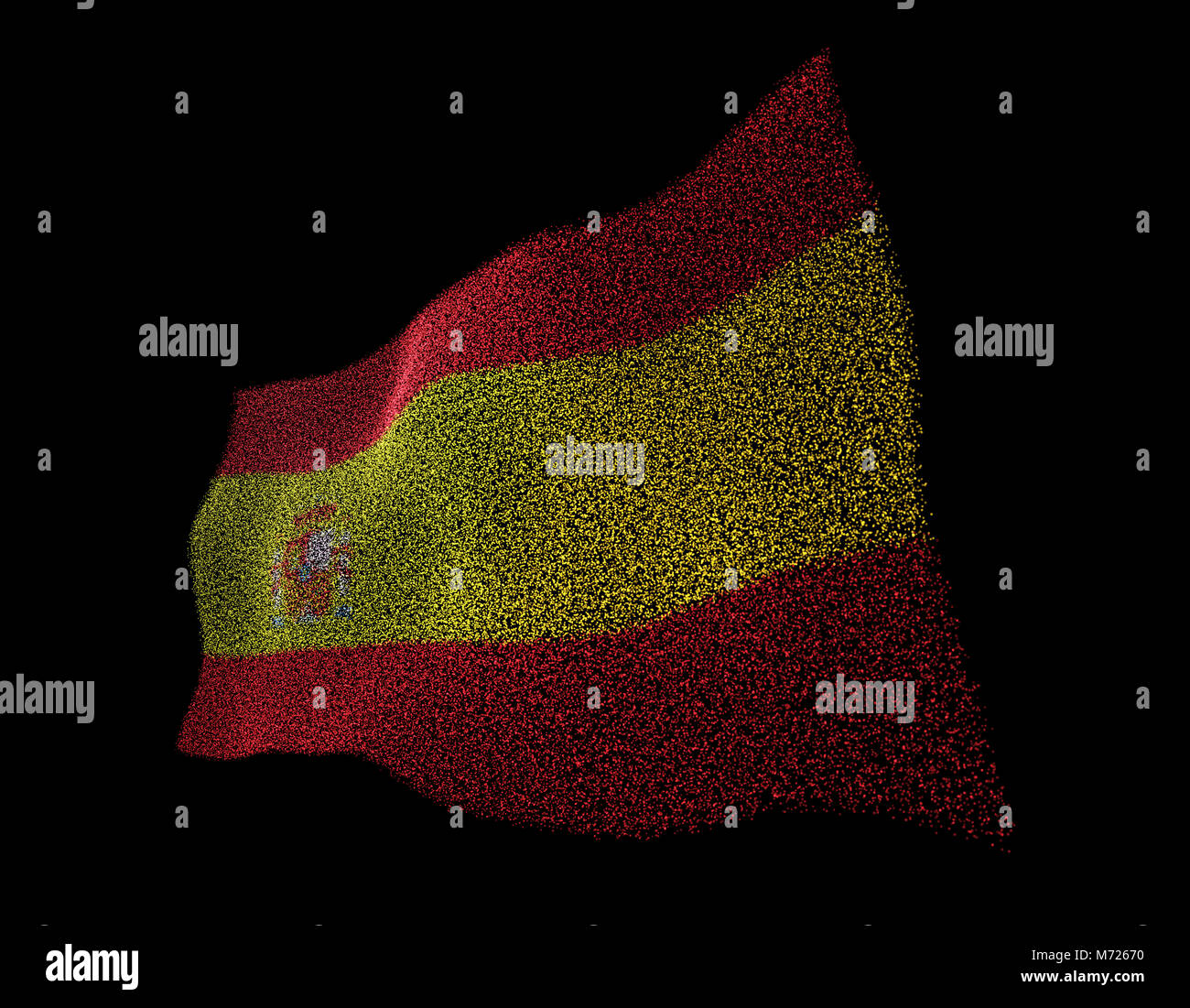 Dancing world countries flags, waving flag Stock Photo - Alamy