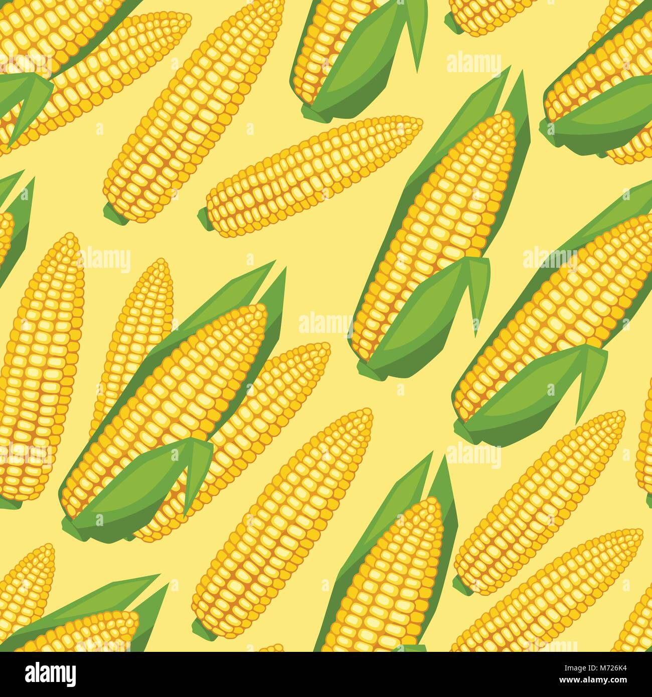 Stylized corn hi-res stock photography and images - Alamy