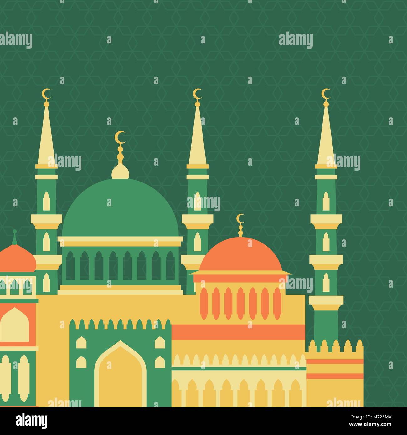 Islamic mosque border hi-res stock photography and images - Alamy