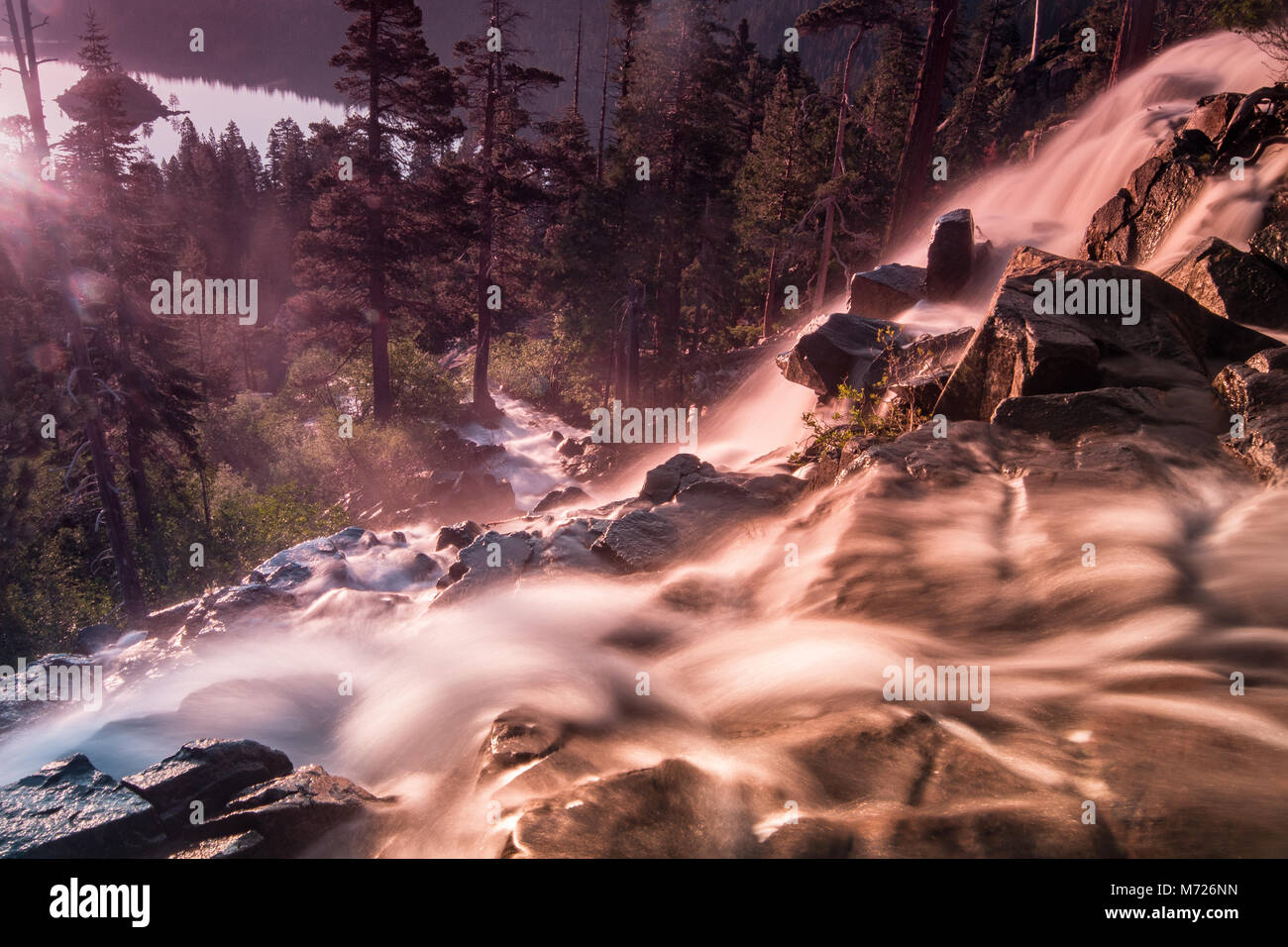 Sunrise waterfall hi-res stock photography and images - Alamy