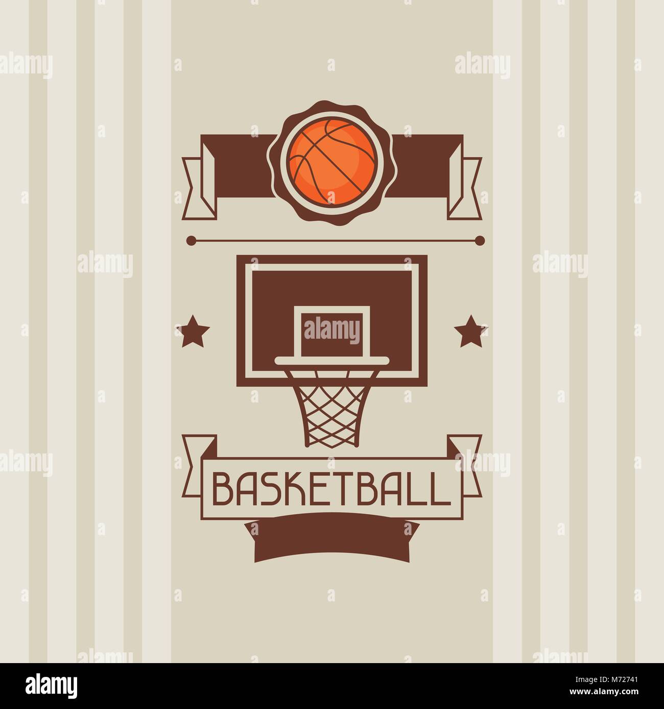 Basketball backboard design Stock Vector Images - Alamy