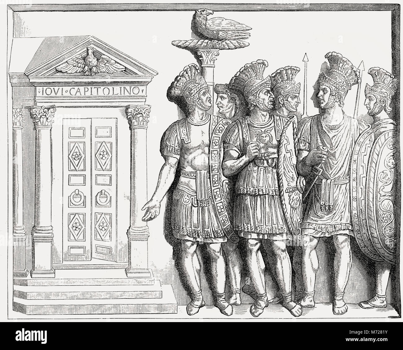 Praetorian guard hi-res stock photography and images - Alamy