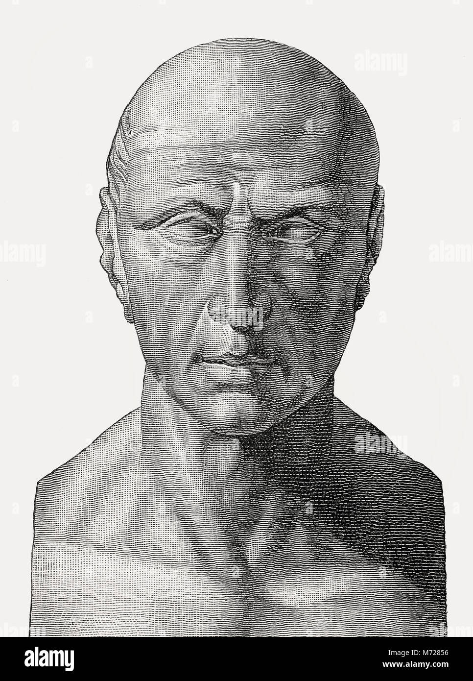 Publius Terentius Afer or Terence, a Roman playwright during the Roman ...