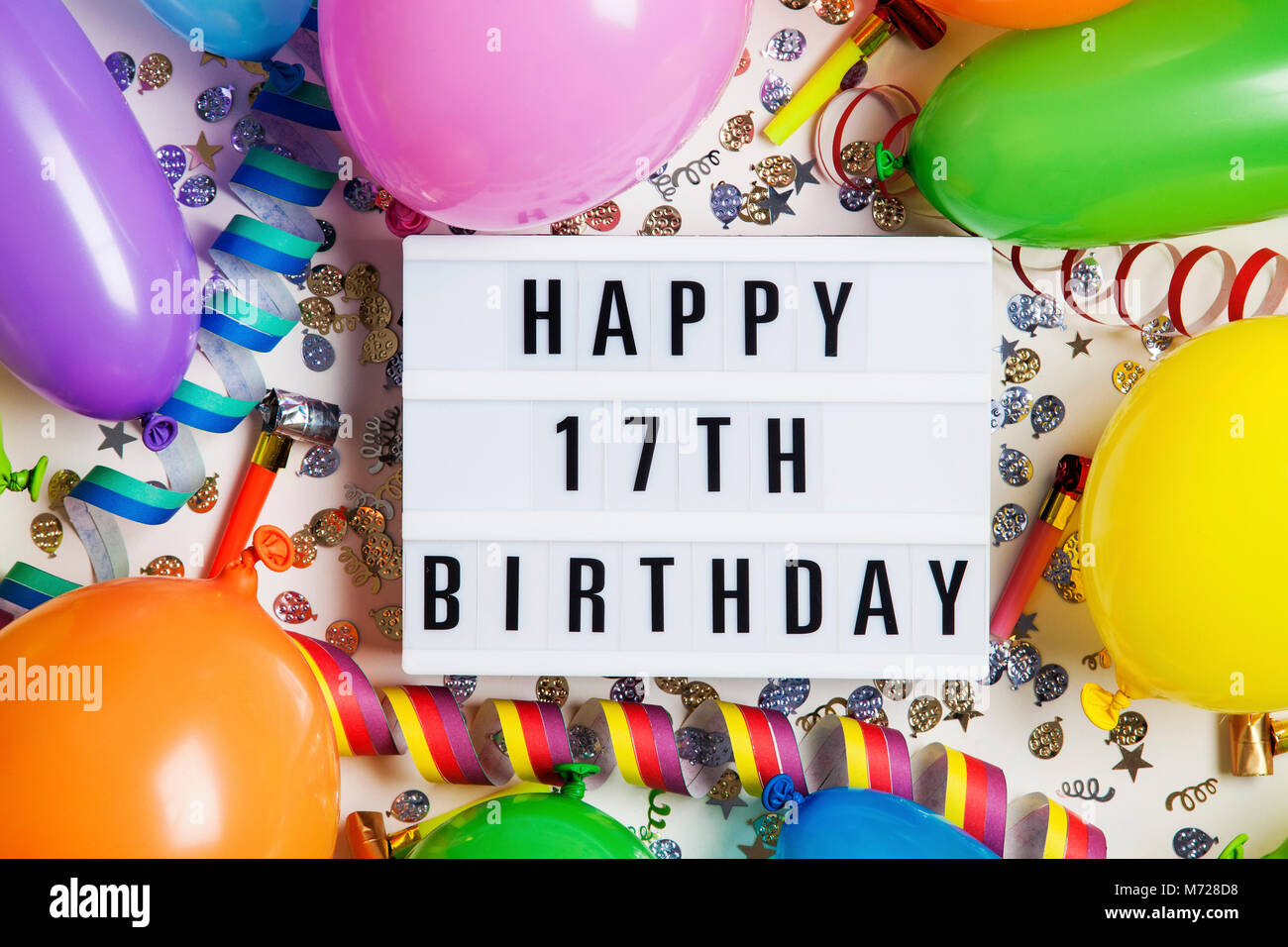 Happy 17th Birthday Wishes