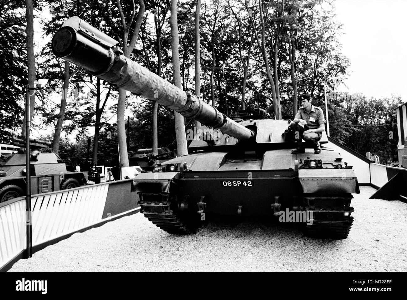 The British Army protoype of the new Challenger Main Battle Tank Stock ...