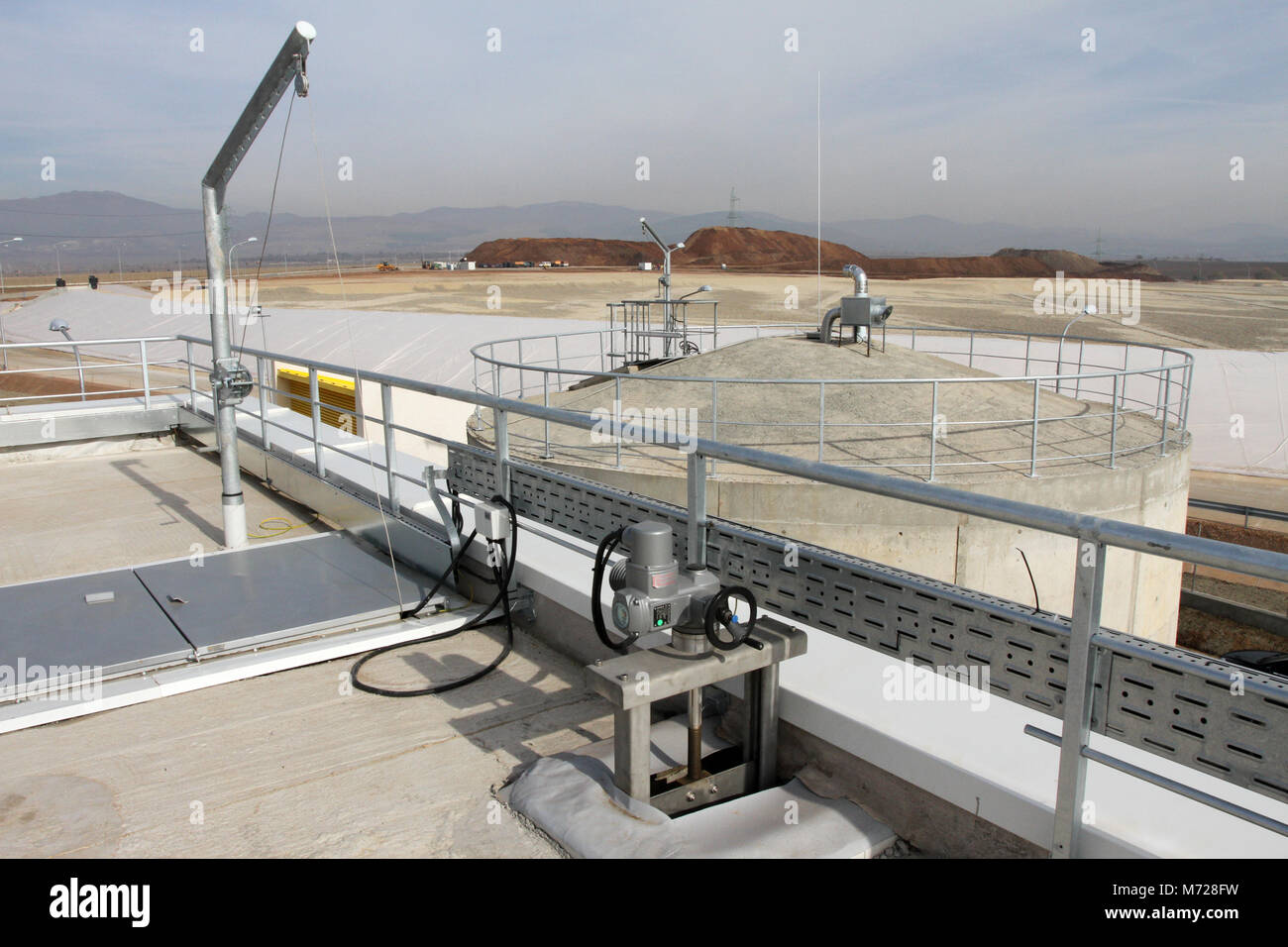 Visit of the landfill for non-hazardous waste (garbage) at the Sadina ...