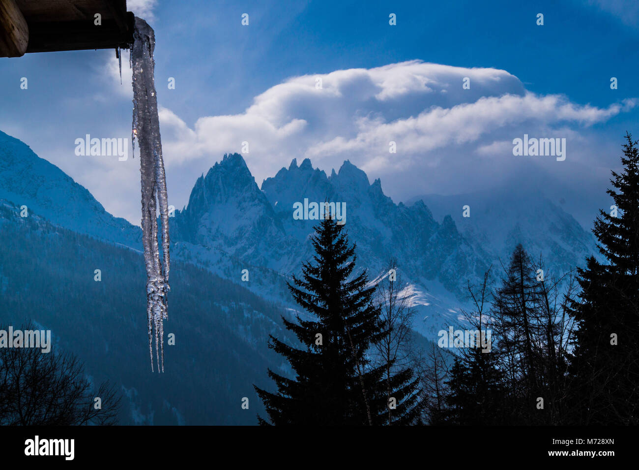 ice in the french alps Stock Photo - Alamy