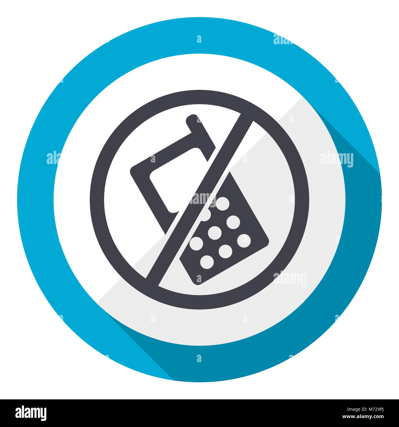 No cell phones sign Cut Out Stock Images & Pictures - Alamy