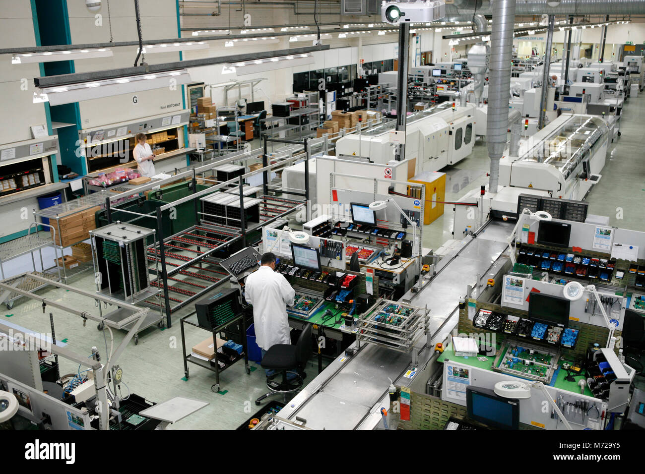 The Siemens manufacturing plant, Congleton UK Stock Photo - Alamy