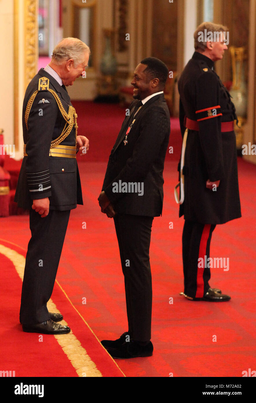 Made member order british empire by prince wales hi-res stock ...