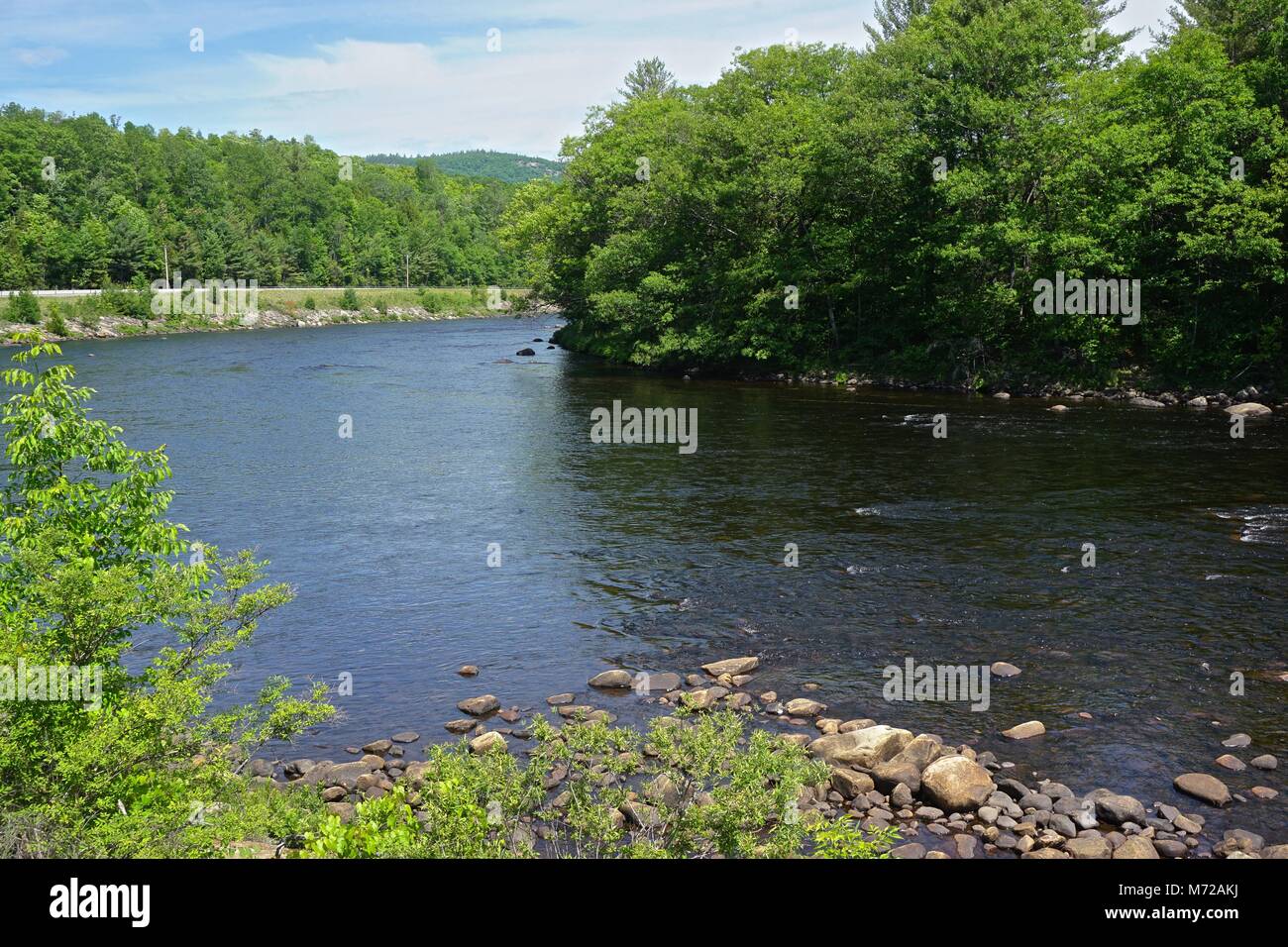 This stream is part of the source of the Hudson River, in the ...