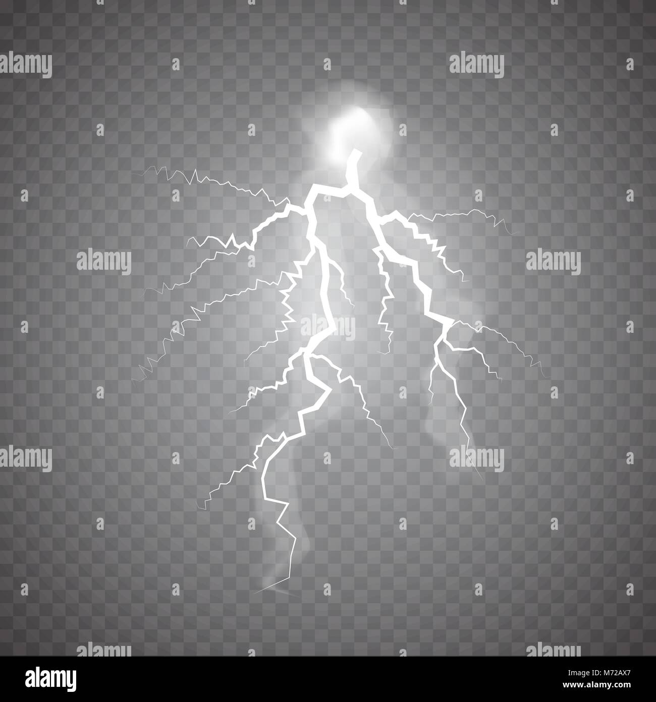 Thunderstorm lightning lightnings Stock Vector Images - Alamy