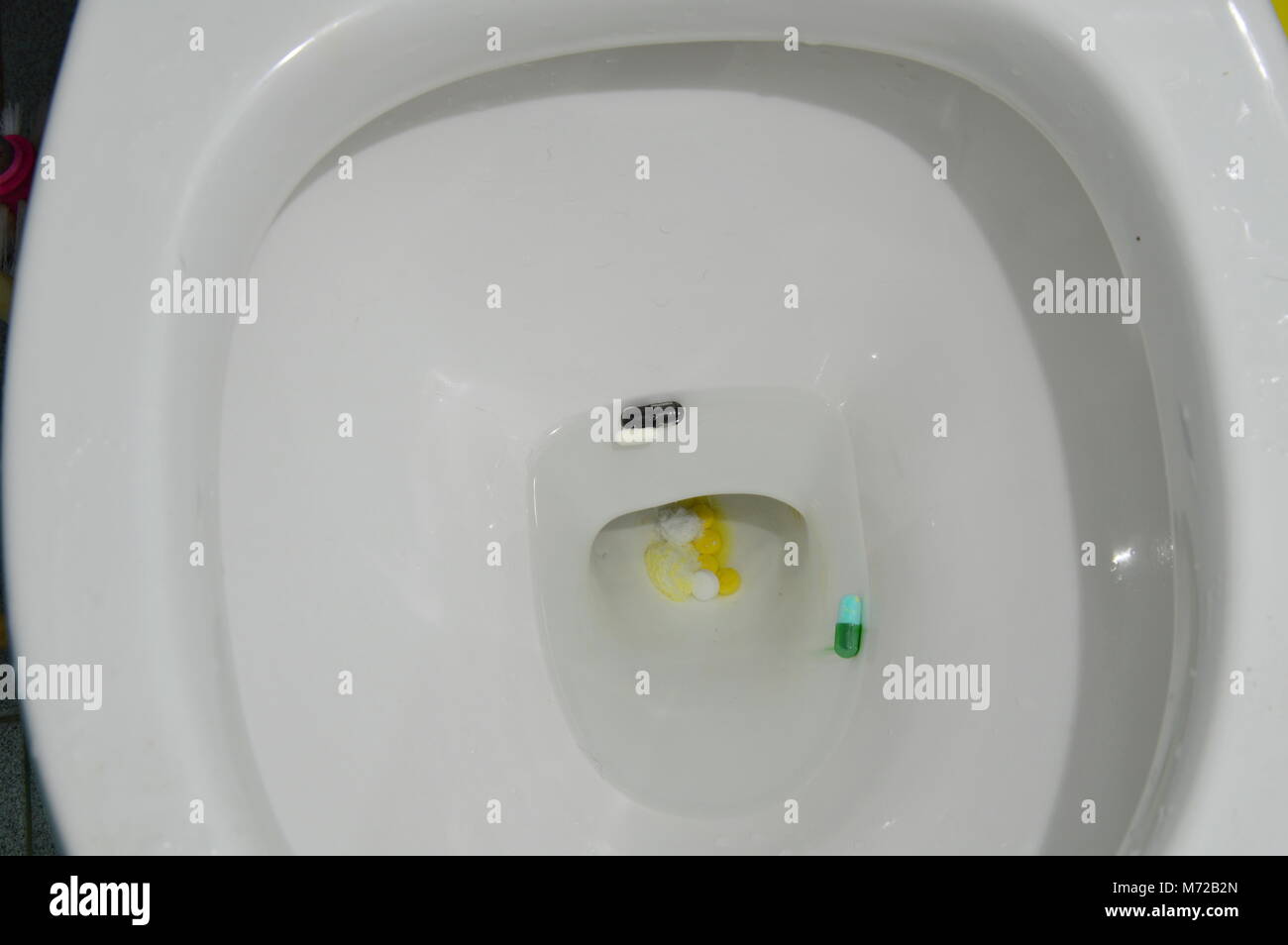 Floating Toilet High Resolution Stock Photography and Images - Alamy