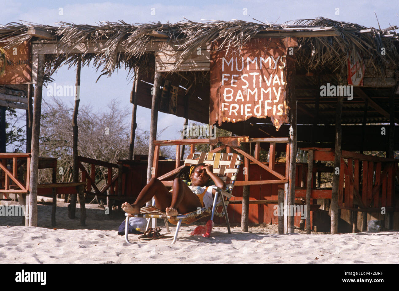 1980s beach cafe hi-res stock photography and images - Alamy
