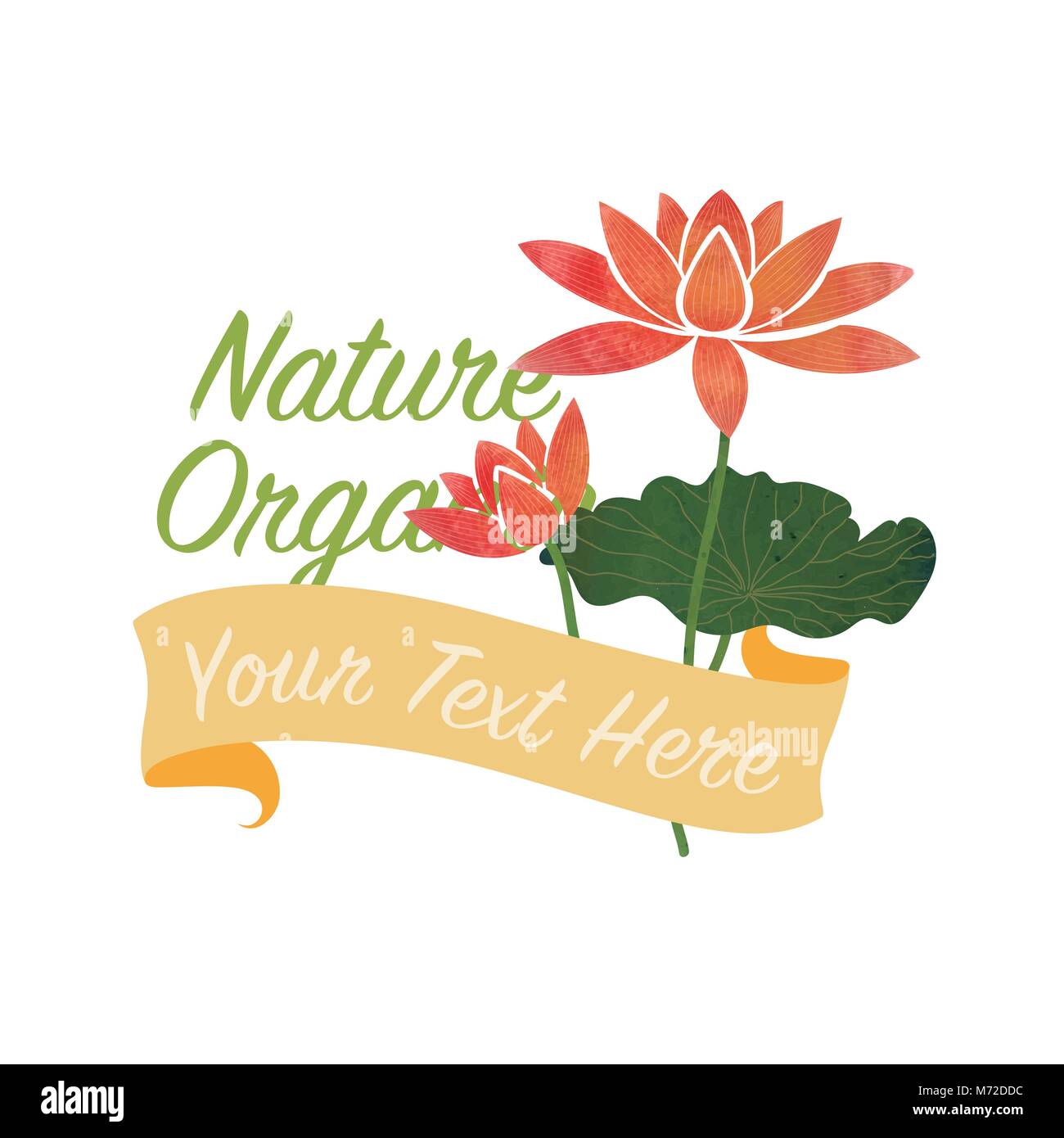 Colorful watercolor texture vector nature botanic garden flower banner ...