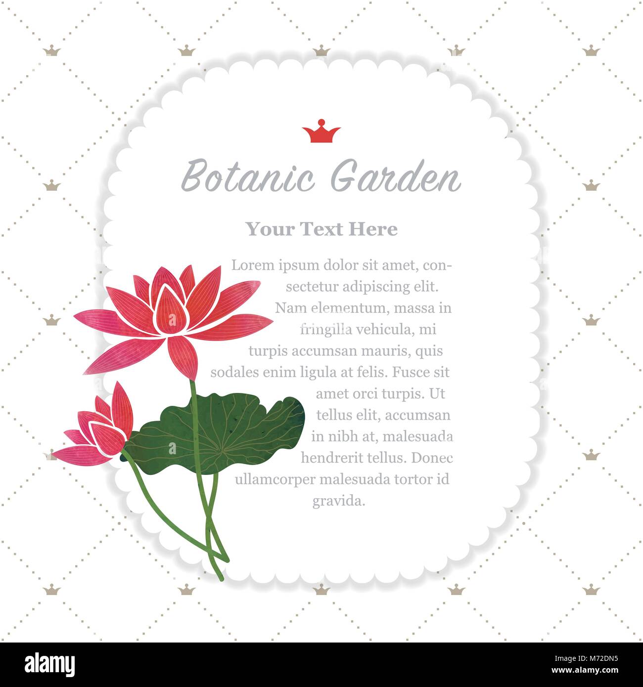 Colorful watercolor texture vector nature botanic garden memo frame red ...