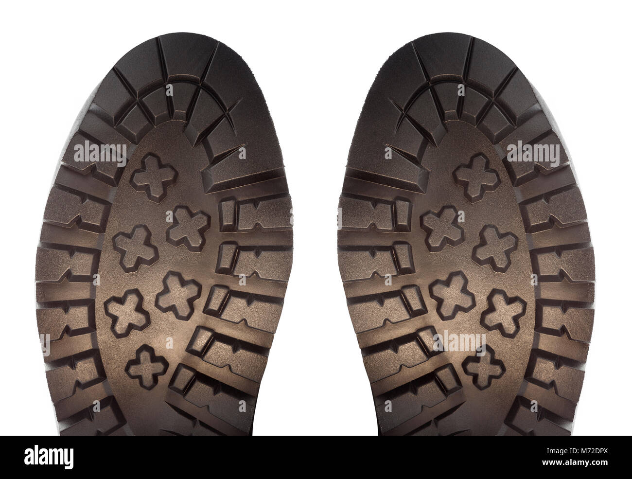 boot sole isolated on white background Stock Photo - Alamy