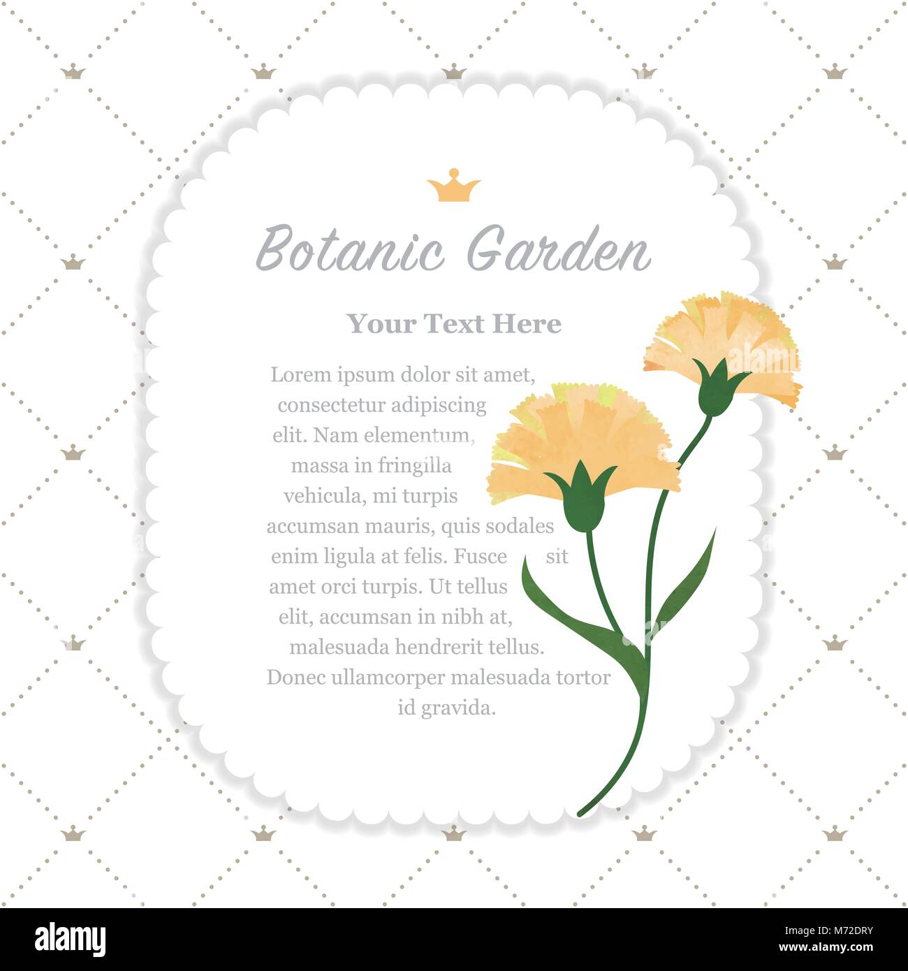 Colorful watercolor texture vector nature botanic garden memo frame ...