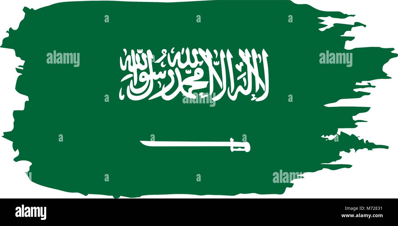 Saudi Arabia flag, vector illustration Stock Vector Image & Art - Alamy