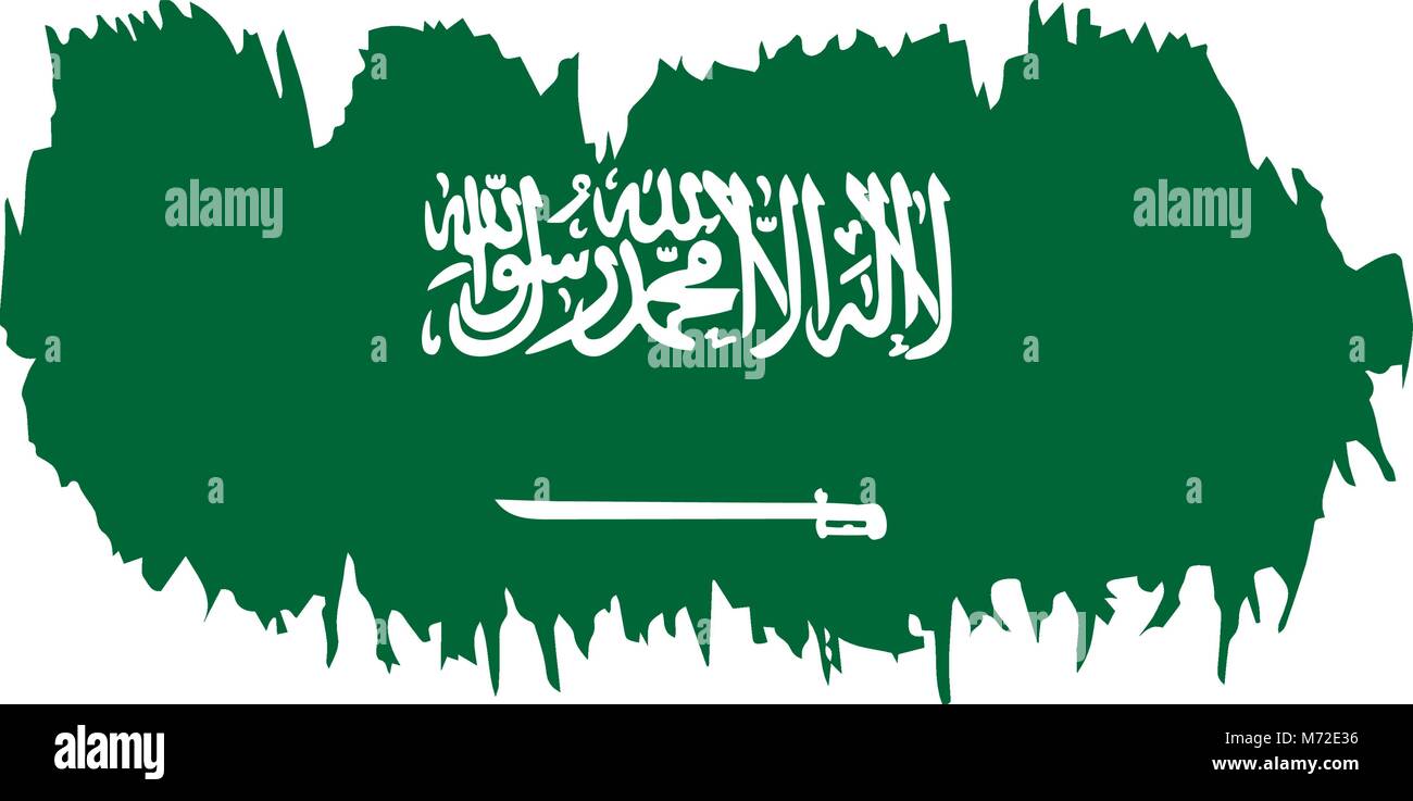 Saudi Arabia flag, vector illustration Stock Vector Image & Art - Alamy