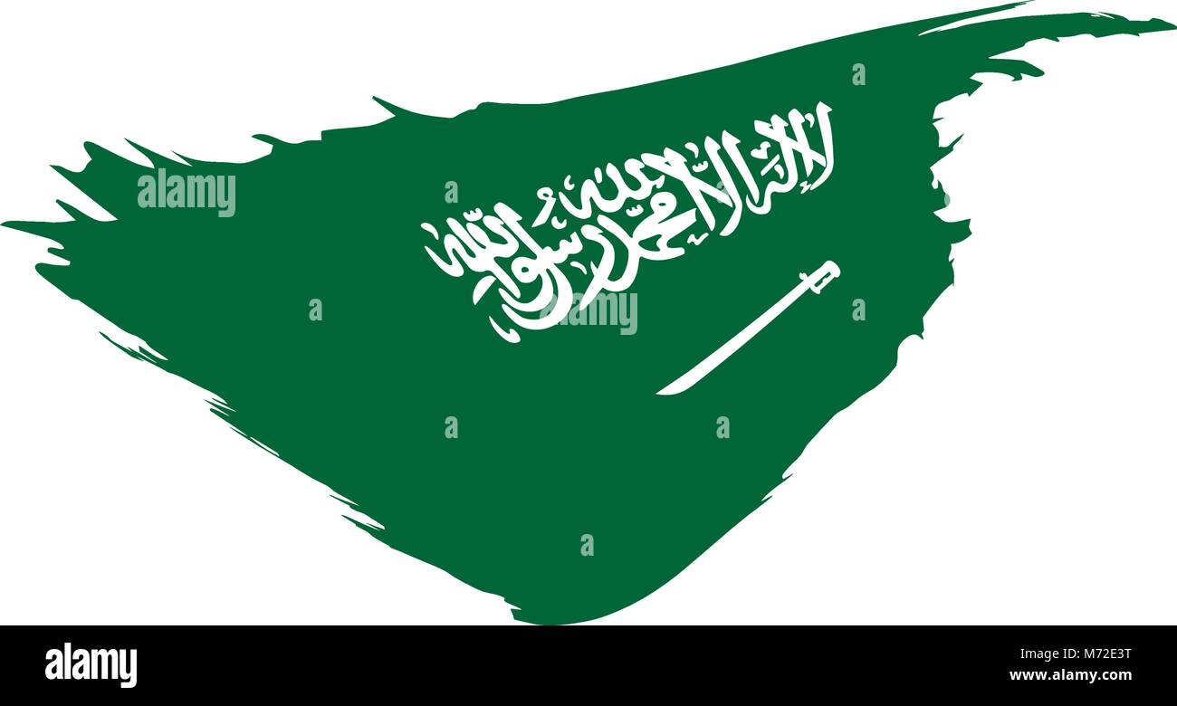Saudi Arabia flag, vector illustration Stock Vector Image & Art - Alamy