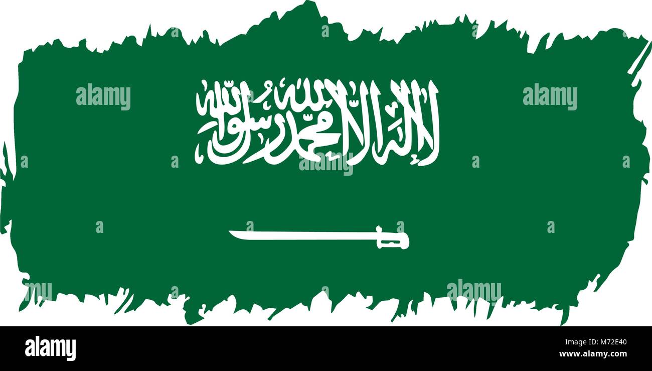 Saudi Arabia flag, vector illustration Stock Vector Image & Art - Alamy