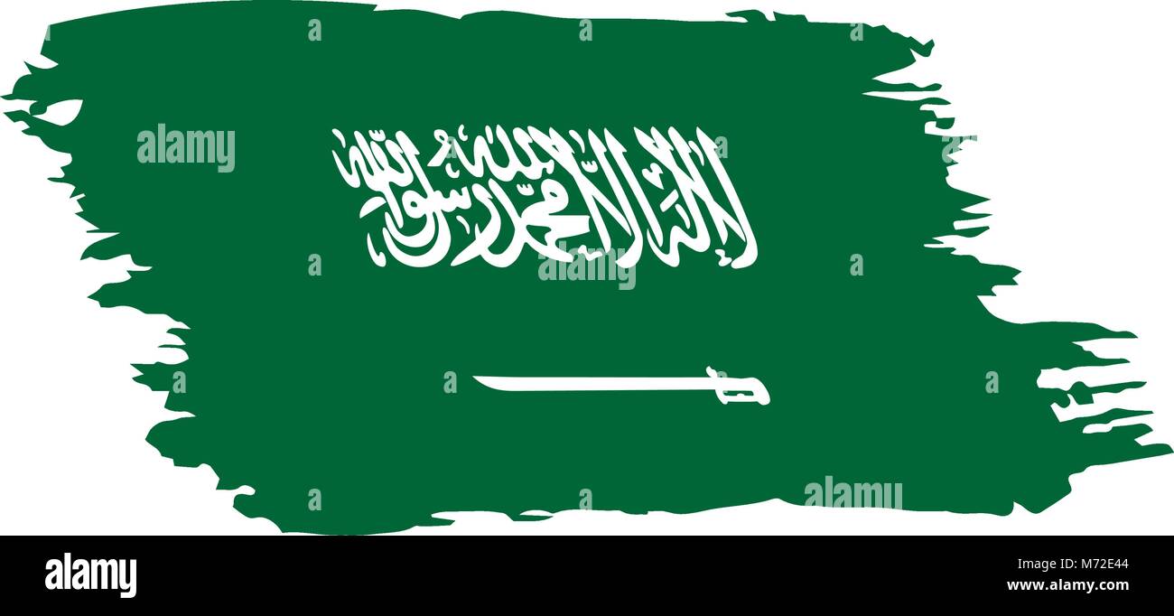 Saudi Arabia flag, vector illustration Stock Vector Image & Art - Alamy