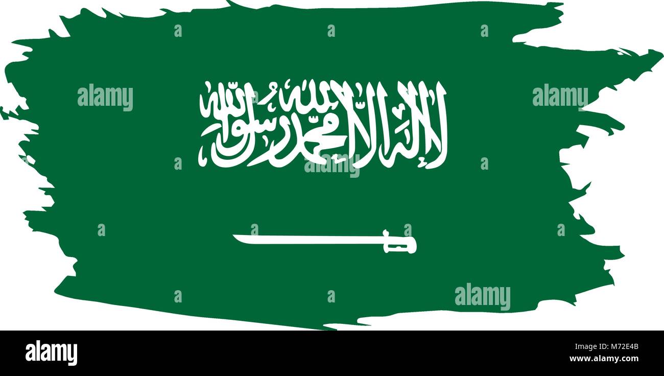 Saudi Arabia flag, vector illustration Stock Vector Image & Art - Alamy