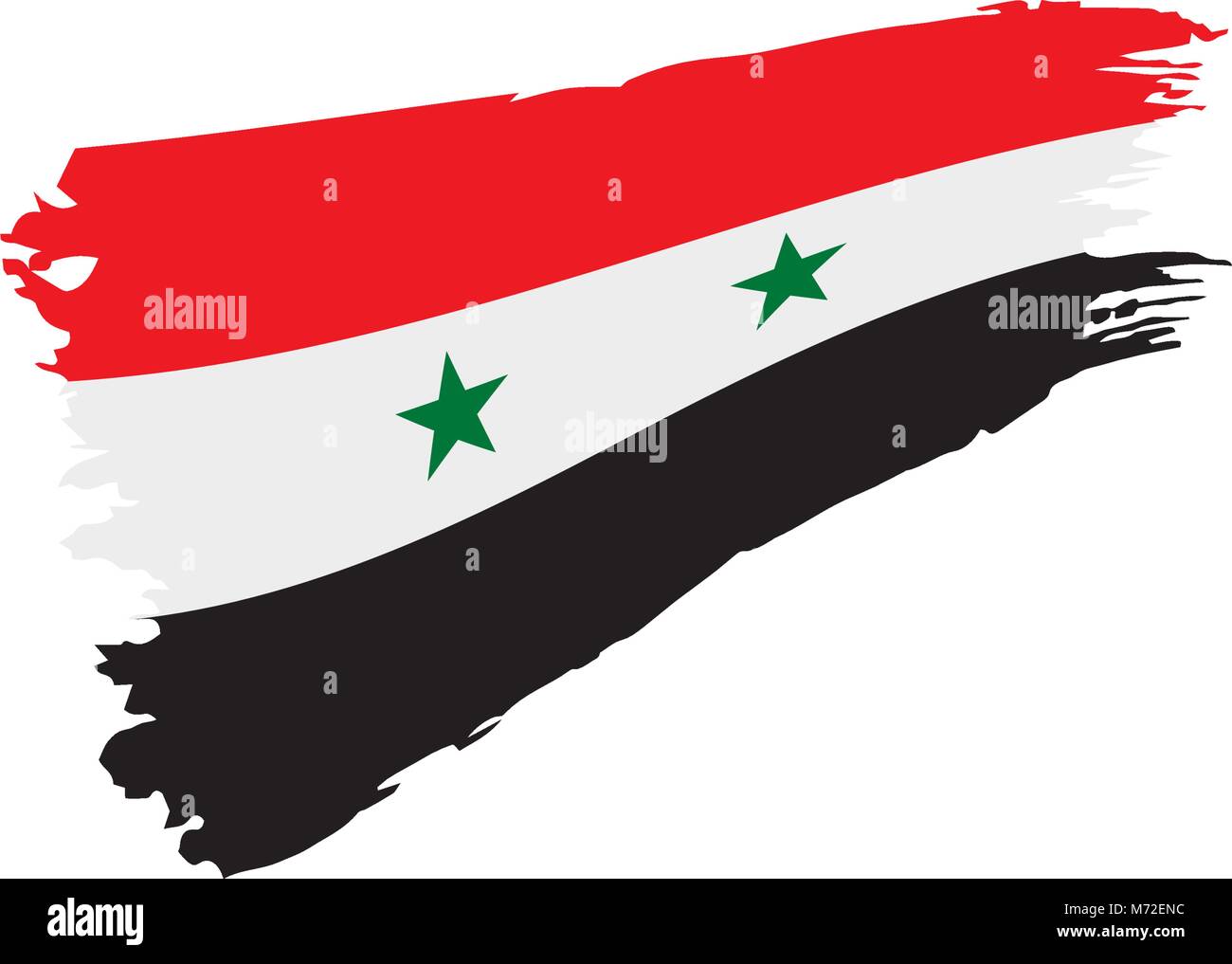 Syria flag, vector illustration Stock Vector Image & Art - Alamy
