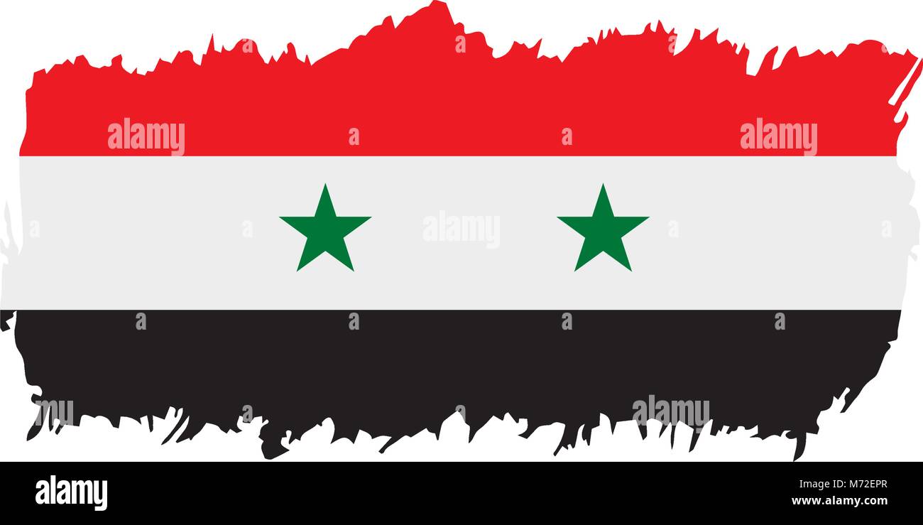 Syria flag, vector illustration Stock Vector Image & Art - Alamy