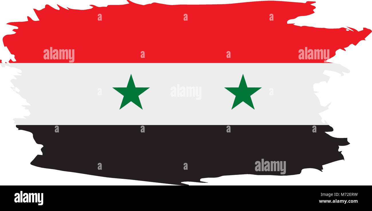Drawing flag syria Stock Vector Images - Alamy