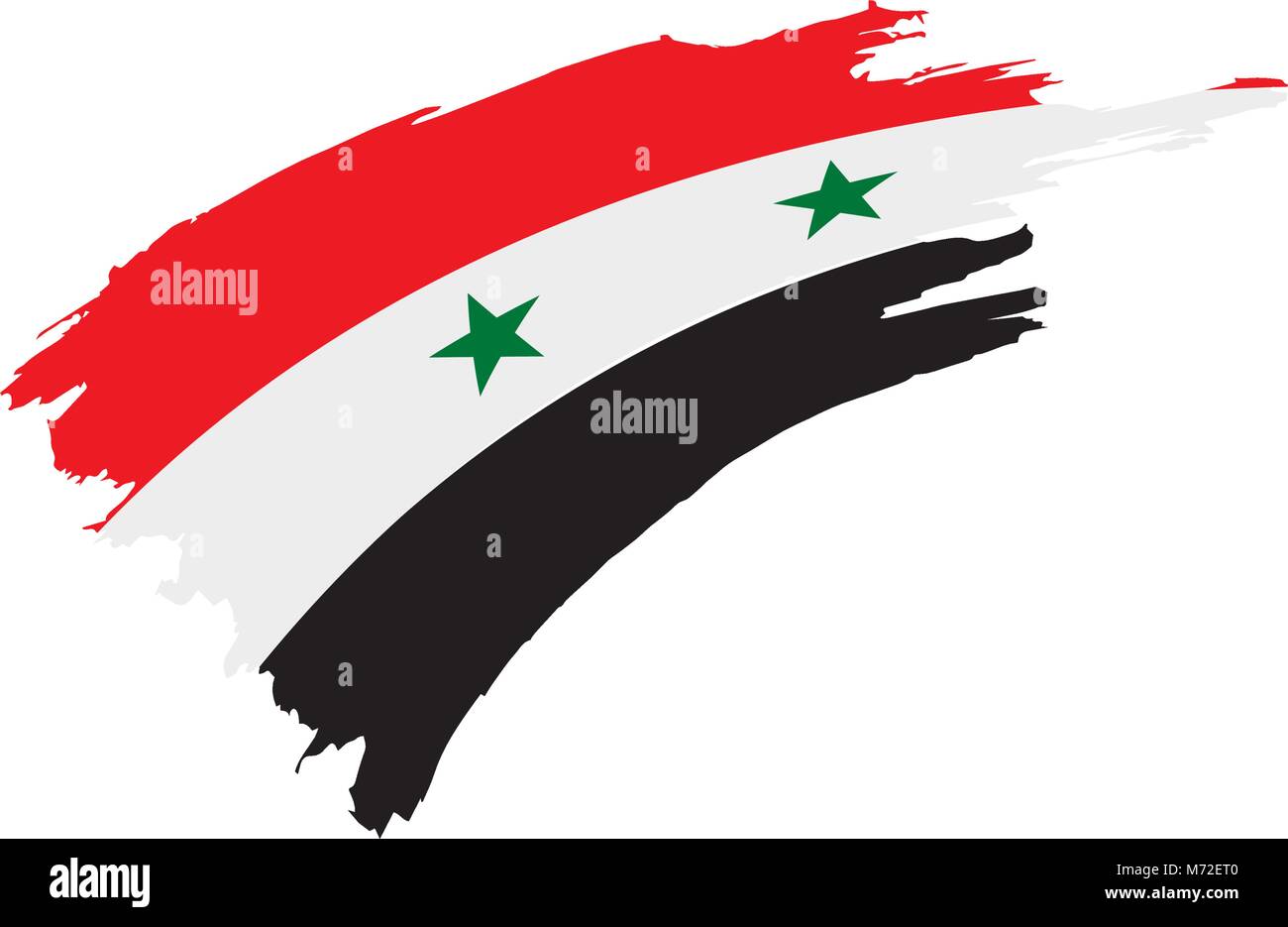 Syria flag, vector illustration Stock Vector Image & Art - Alamy