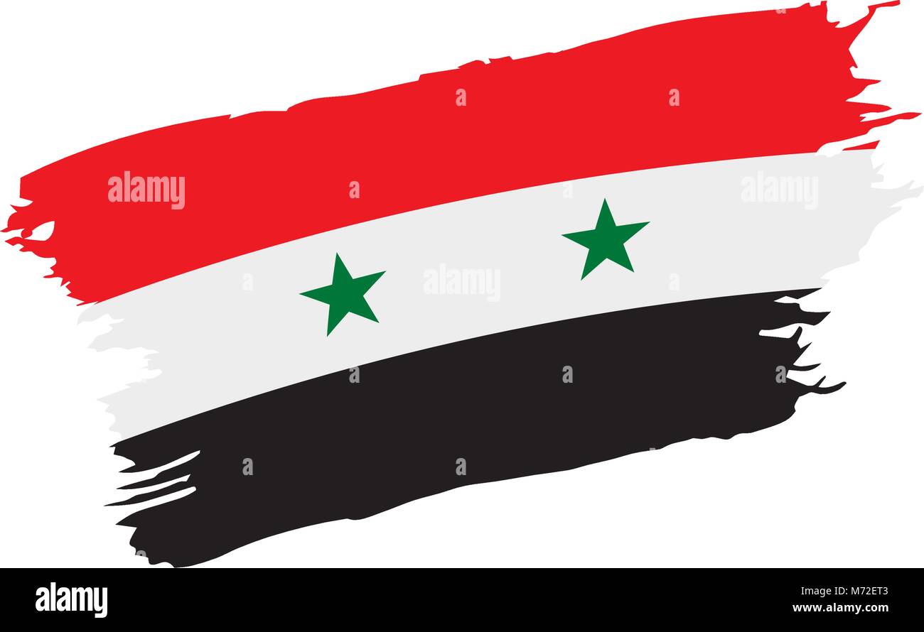 Syria flag, vector illustration Stock Vector Image & Art - Alamy