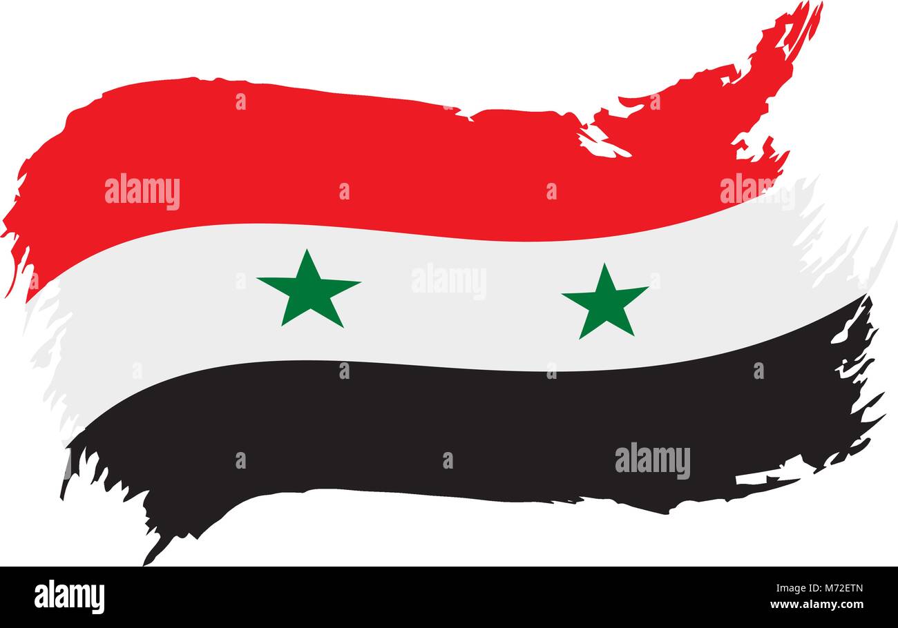 Syria flag, vector illustration Stock Vector Image & Art - Alamy