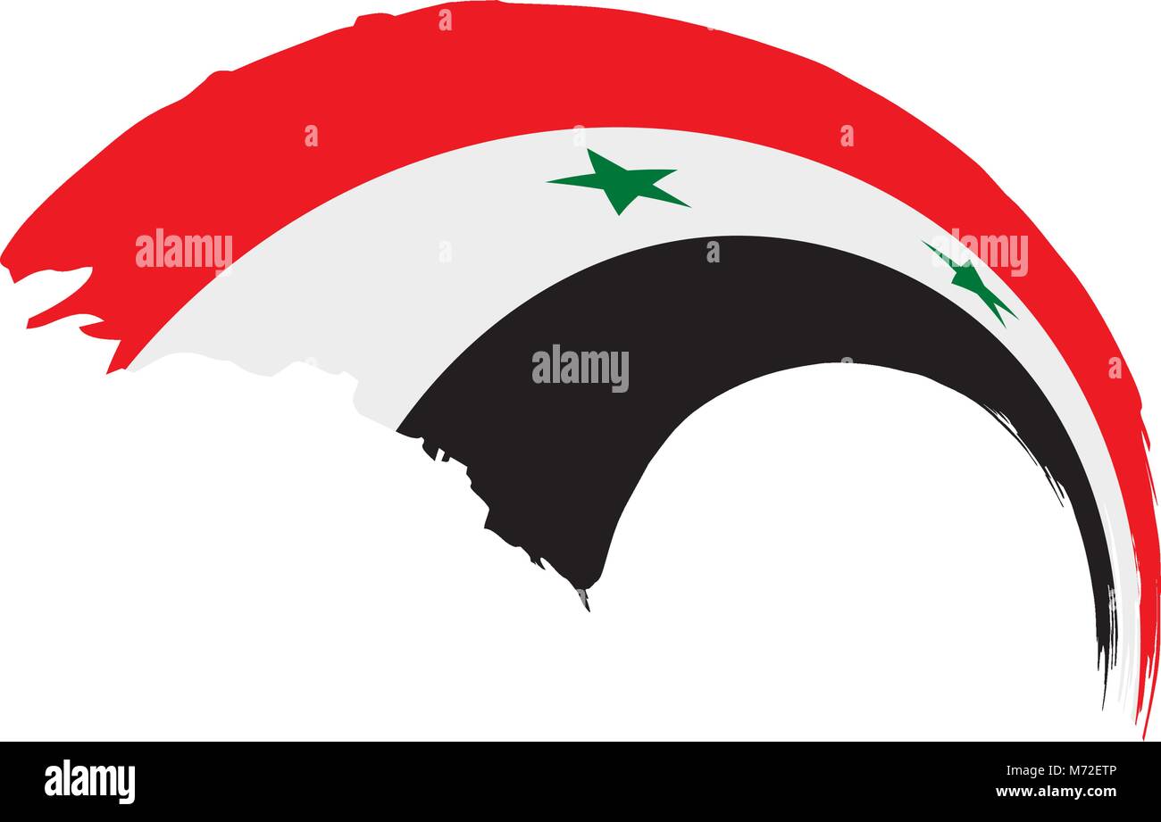 Syria flag, vector illustration Stock Vector Image & Art - Alamy