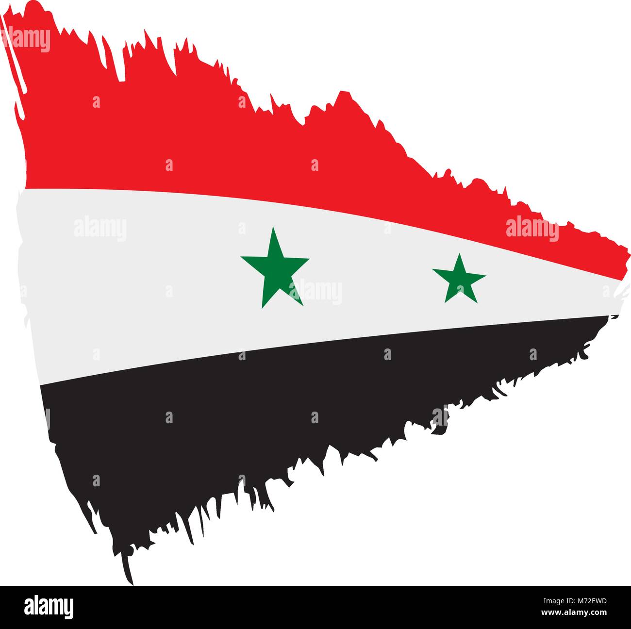 Syria flag, vector illustration Stock Vector Image & Art - Alamy