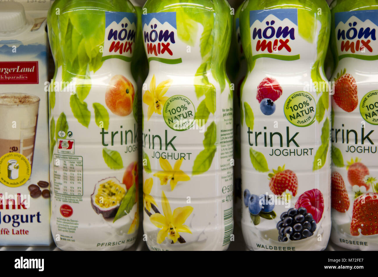 Milk products 3 Stock Photo - Alamy