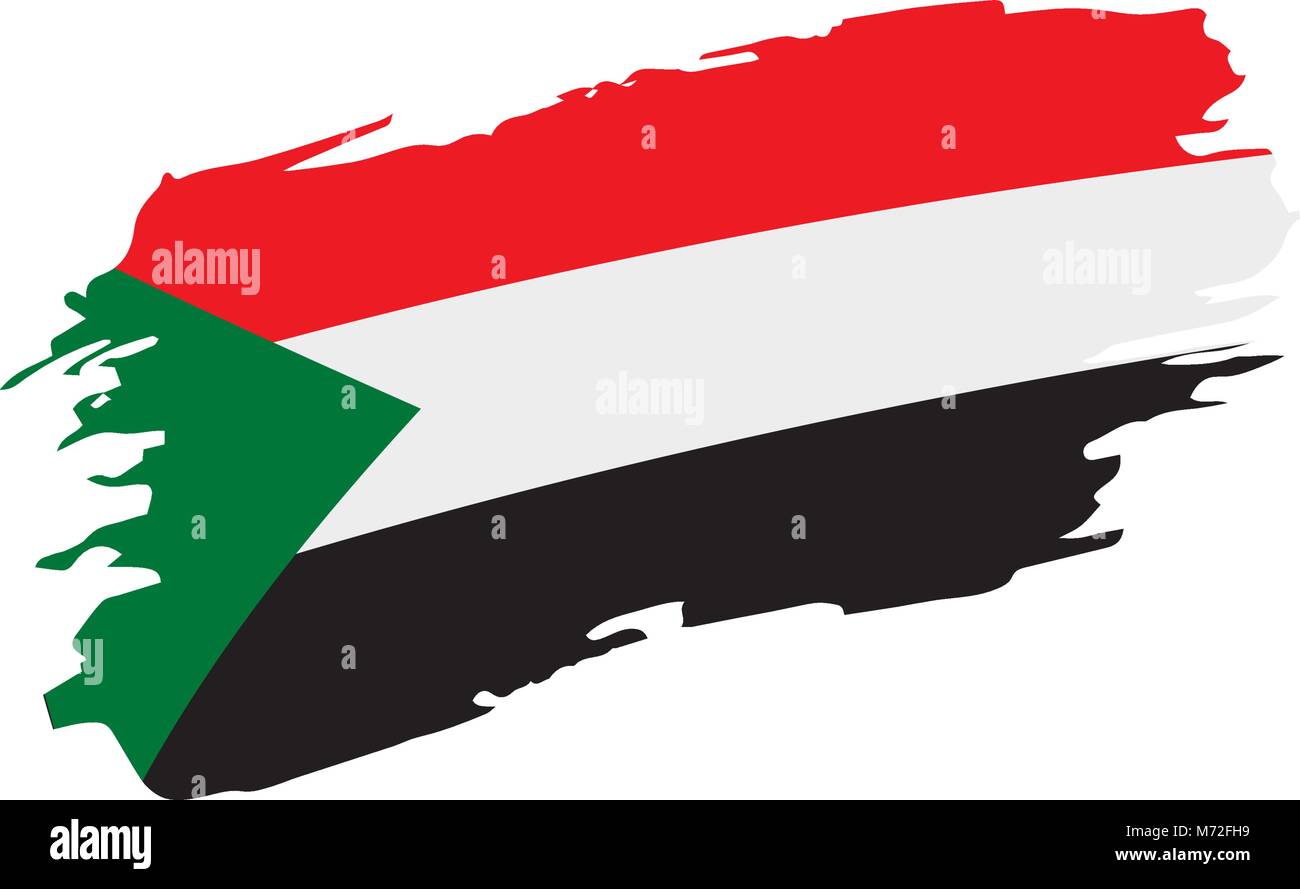 Sudan flag, vector illustration Stock Vector Image & Art - Alamy