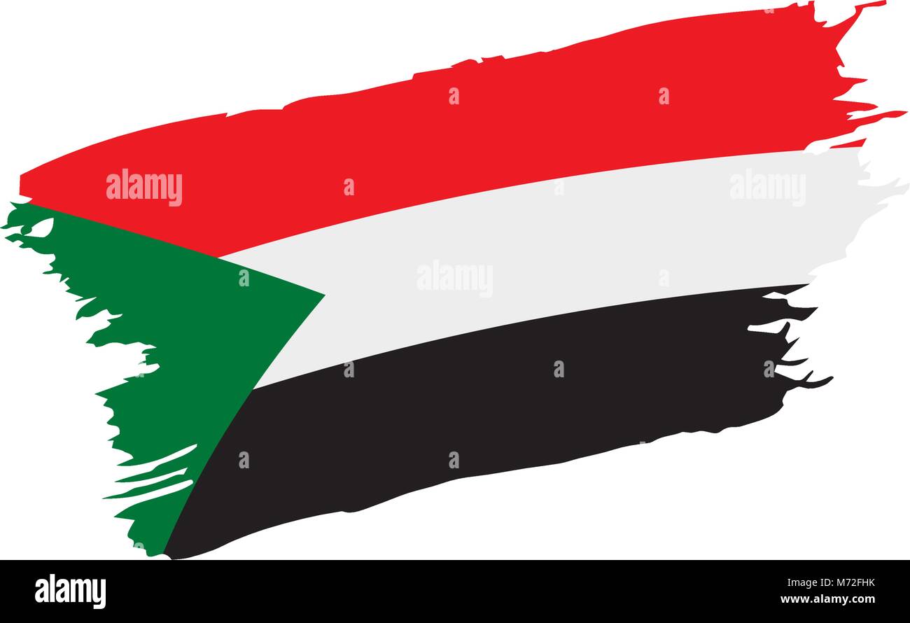 Sudan flag, vector illustration Stock Vector Image & Art - Alamy