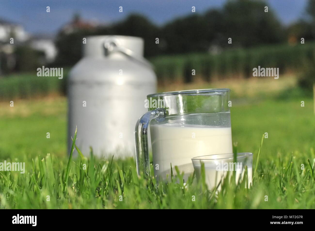 Milch churn hi-res stock photography and images - Alamy