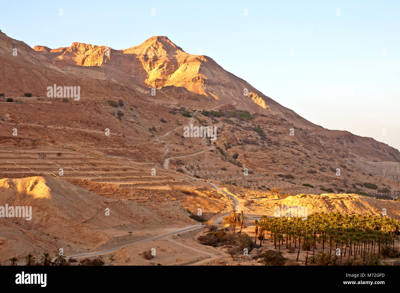 Ein Gedi Judean desert landscape, Israel Stock Photo - Alamy