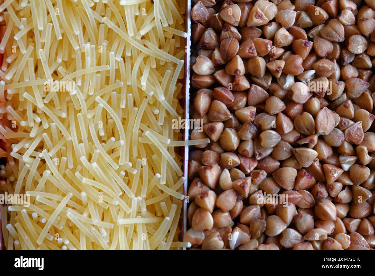 Buckwheat texture high-quality photograph of premium buckwheat groats ...