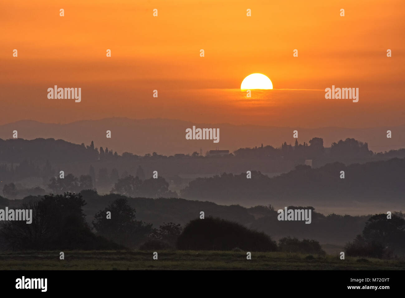 Heavenly sunrise hi-res stock photography and images - Alamy