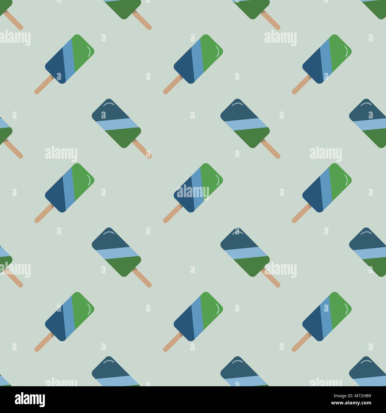 Seamless background image colorful watercolor texture popsicle pattern ...