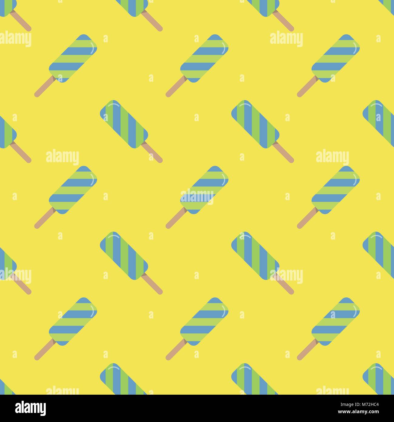 Seamless background image colorful watercolor texture popsicle pattern ...