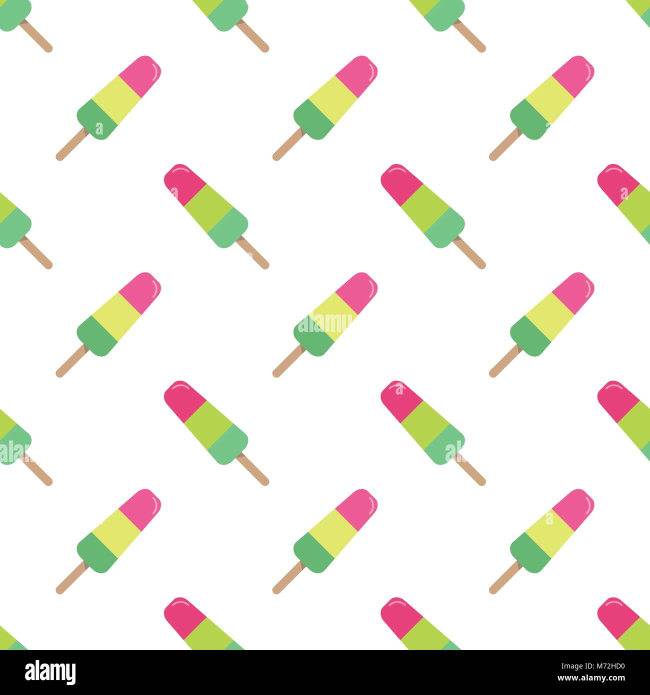 Seamless background image colorful watercolor texture popsicle pattern ...