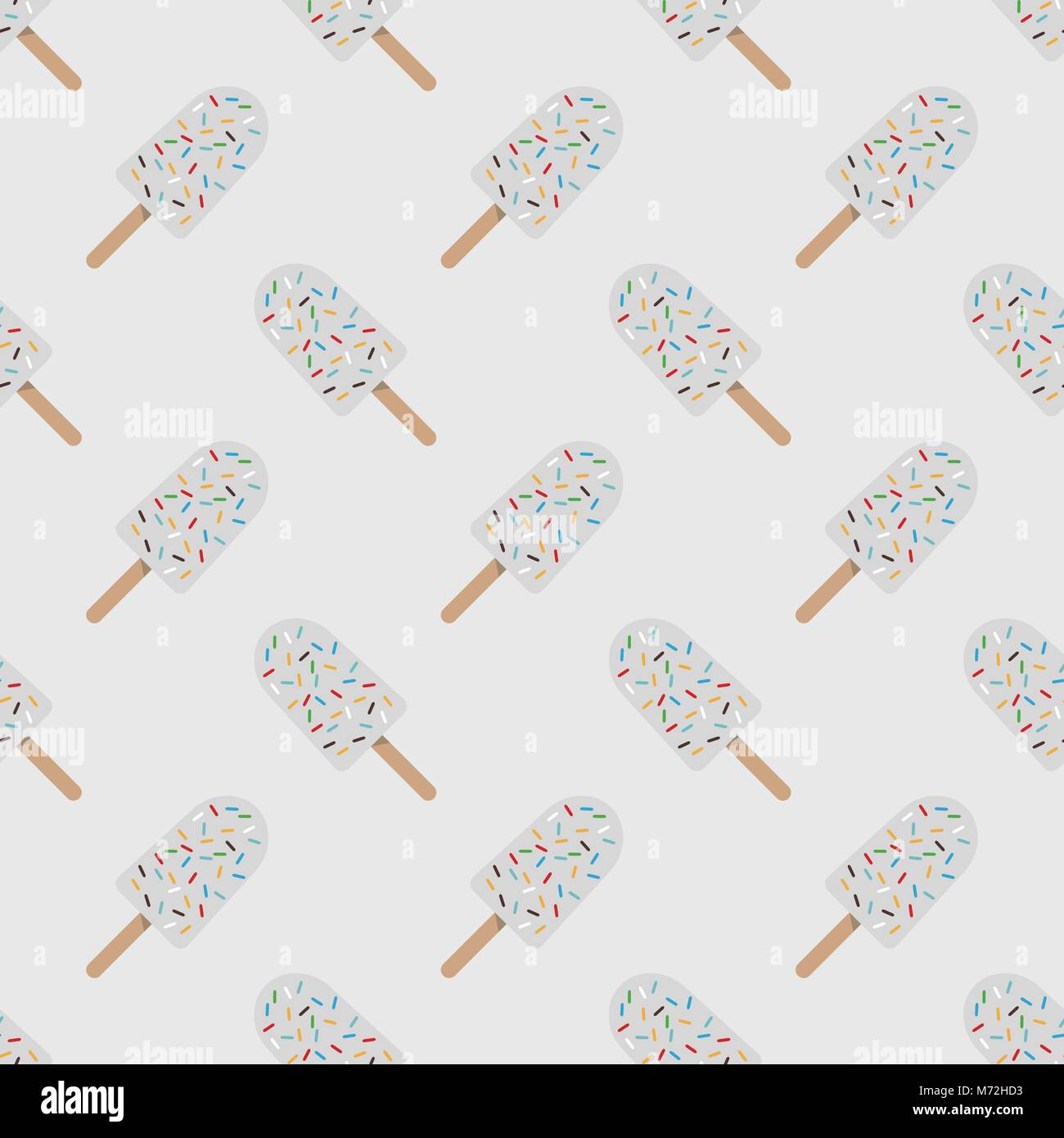 Seamless background image colorful watercolor texture popsicle pattern ...